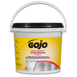 GOJO® 170 Wipe Bucket Clear GOJO® Fresh Citrus Scented Hand Cleaner Wi