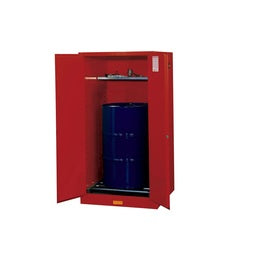 Justrite® 55 Gallon Red Sure-Grip® EX 18 Gauge Cold Rolled Steel Safet