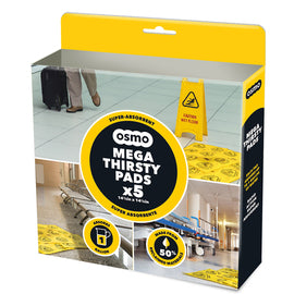 MeltBlown Technologies 14" X 14.4" MBT Yellow | Black Polypropylene/Su