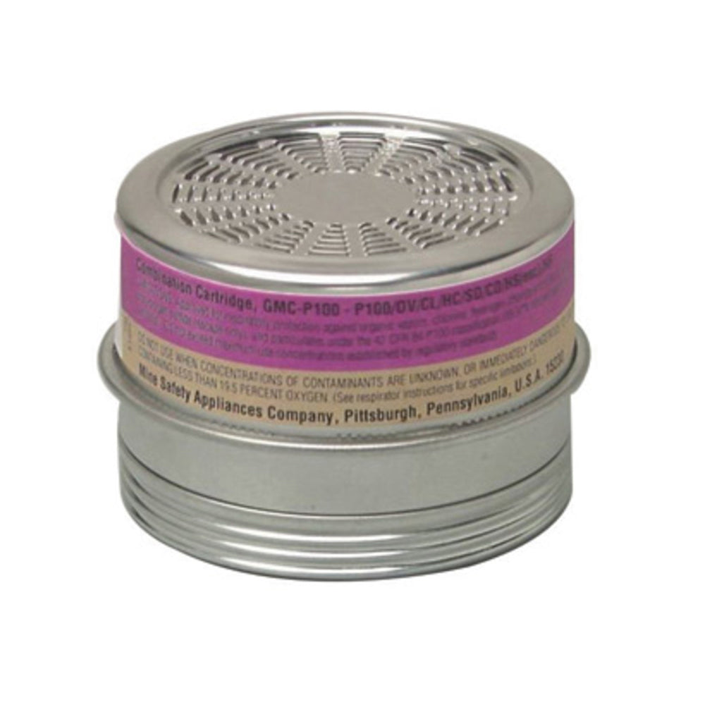 MSA Organic Vapor P100 Respirator Cartridge (6 Respirator Cartridges