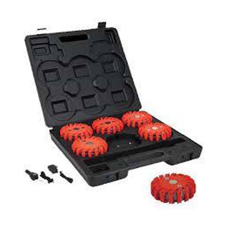 3A Orange LED Road Flare Single and Six (Case)