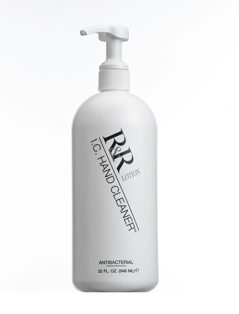 R&R Lotion IC Antibacterial Hand Cleaner 32 oz. Bottle
