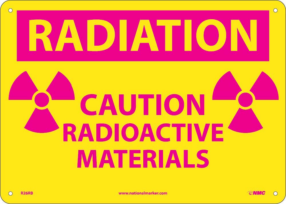 Radioactive Materials Sign